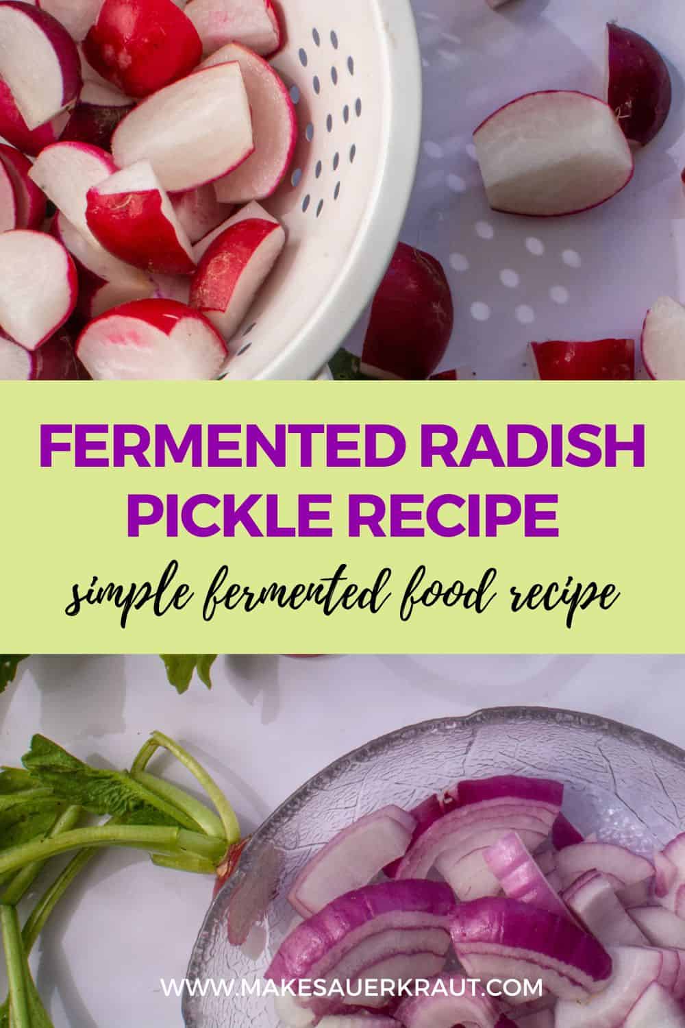 Fermented Radish Pickle Recipe {Simple} - MakeSauerkraut