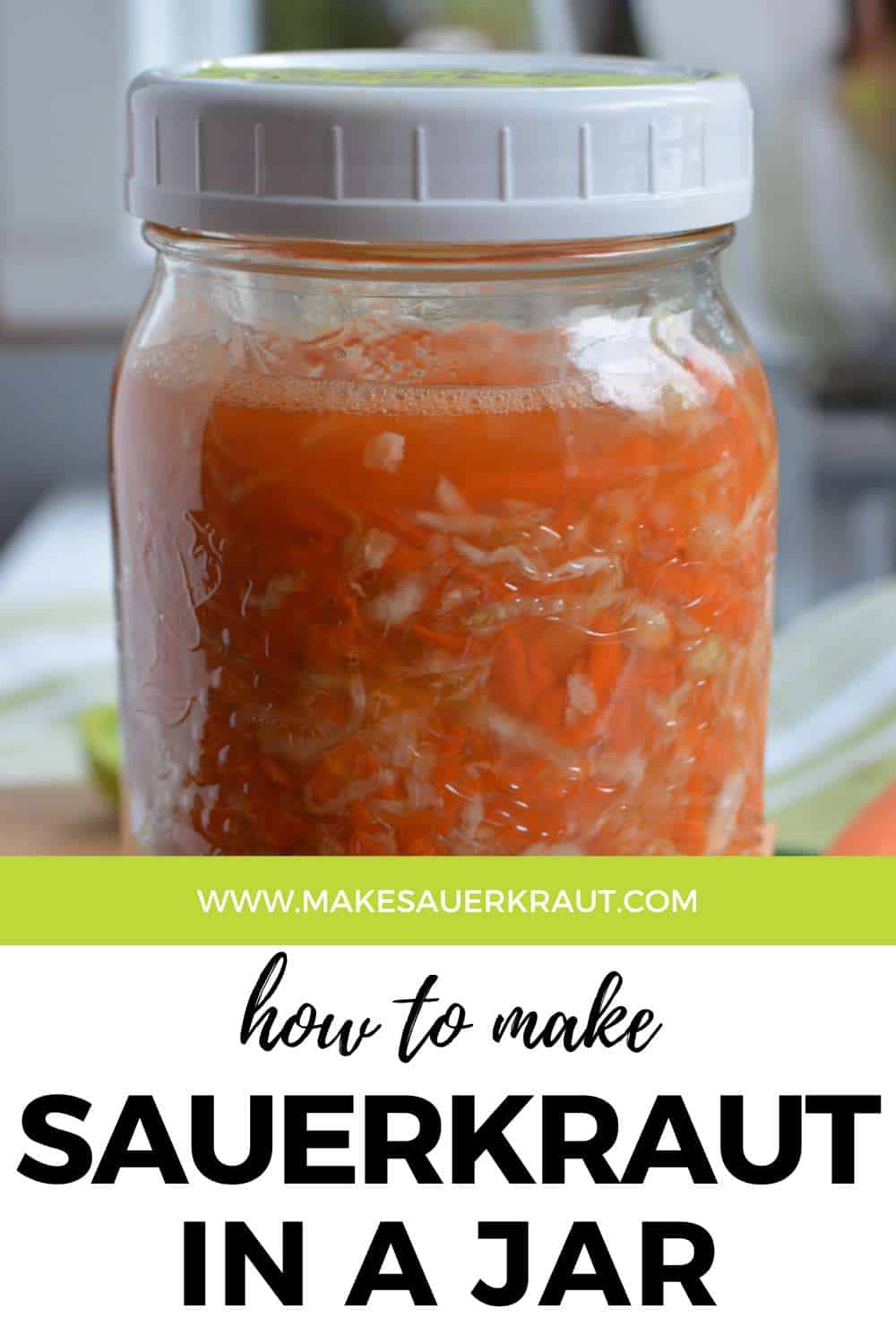 How to Make Sauerkraut in a Jar {The Ultimate Beginner's Guide} - MakeSauerkraut